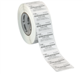 Zebra Industrial Direct Thermal Single Rolls Barcode Label Stock ...