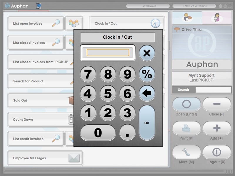 Auphan Dining POS Software POS Software | POSGuys.com