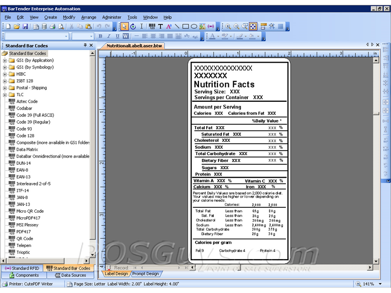 Seagull BarTender Enterprise Automation Barcode Label Software ...