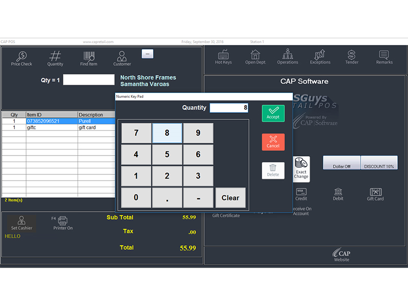 CAP Software Point of Sale POS Software | POSGuys.com