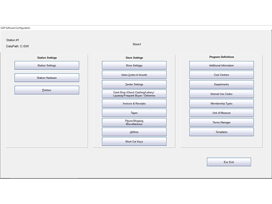 CAP Software Point of Sale POS Software | POSGuys.com