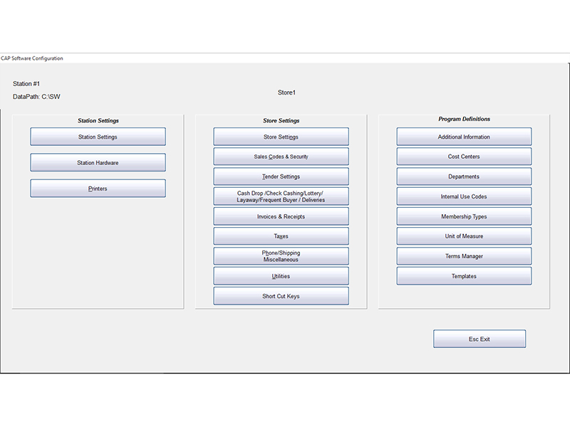 CAP Software Point of Sale POS Software | POSGuys.com