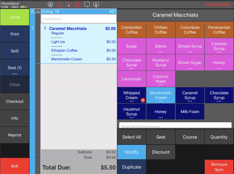 Full Service iPad Restaurant System - Heartland Restaurant Restaurant ...