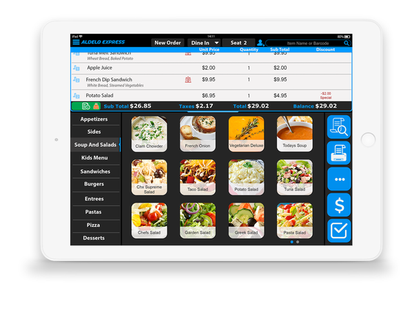 Quick Service Restaurant System - Aldelo Express Restaurant POS Systems ...