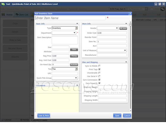 Intuit QuickBooks Point of Sale 2013 Pro POS Software | POSGuys.com