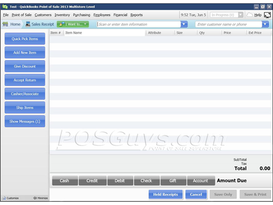 Intuit QuickBooks Point of Sale 2013 Basic POS Software | POSGuys.com