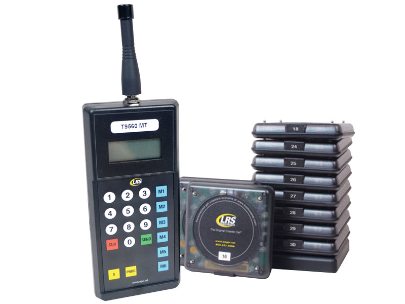 COASTER-PAGER-KIT Long Range Systems Guest Paging Kits | POSGuys.com